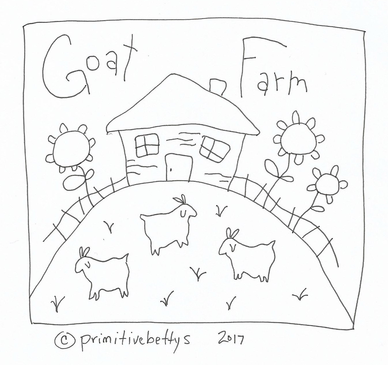 primitivebettys: ~*Goat Farm Freebie!*~
