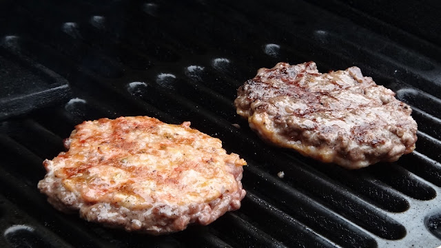 Half and Half Burgers- Half Sausage/Half Burger