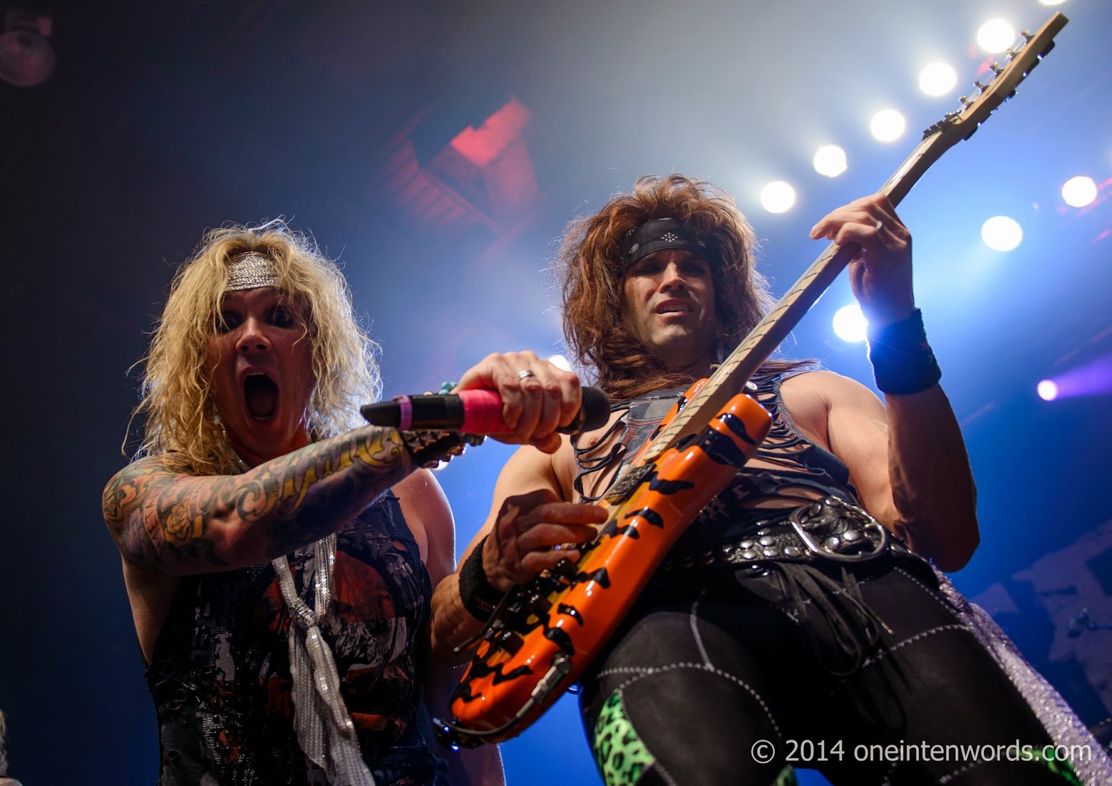 one in ten words: Steel Panther bring 80s metal back to Toronto