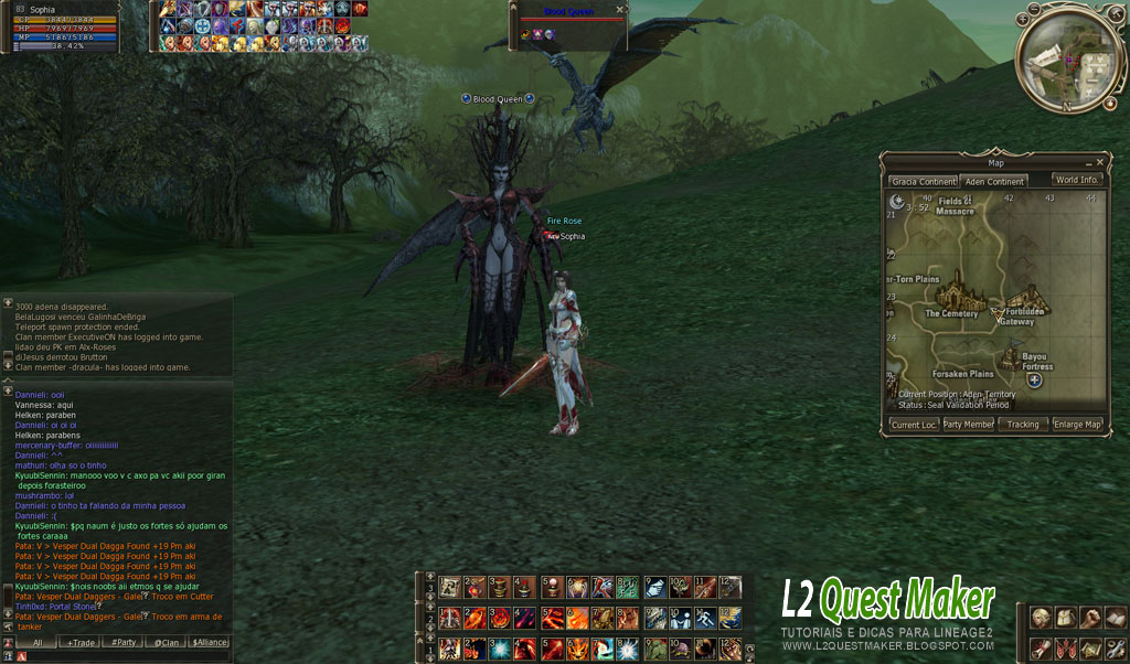 QUEST ANTHARAS RAID BOSS LINEAGE 2