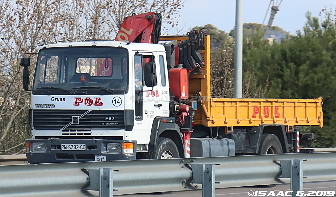 Camiones y Autobuses en Baleares: Nº14 Volvo FS7
