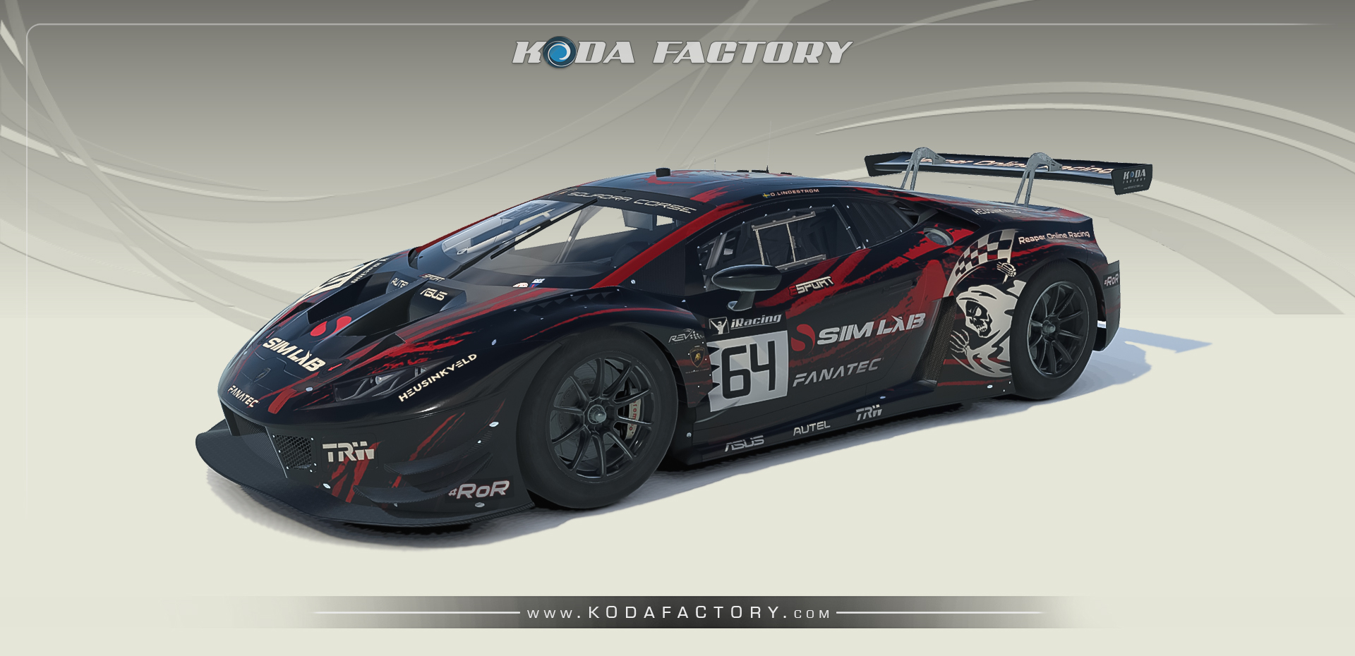 Koda Factory: Reaper Online Racing Lamborghini Huracan GT3 Evo | iRacing