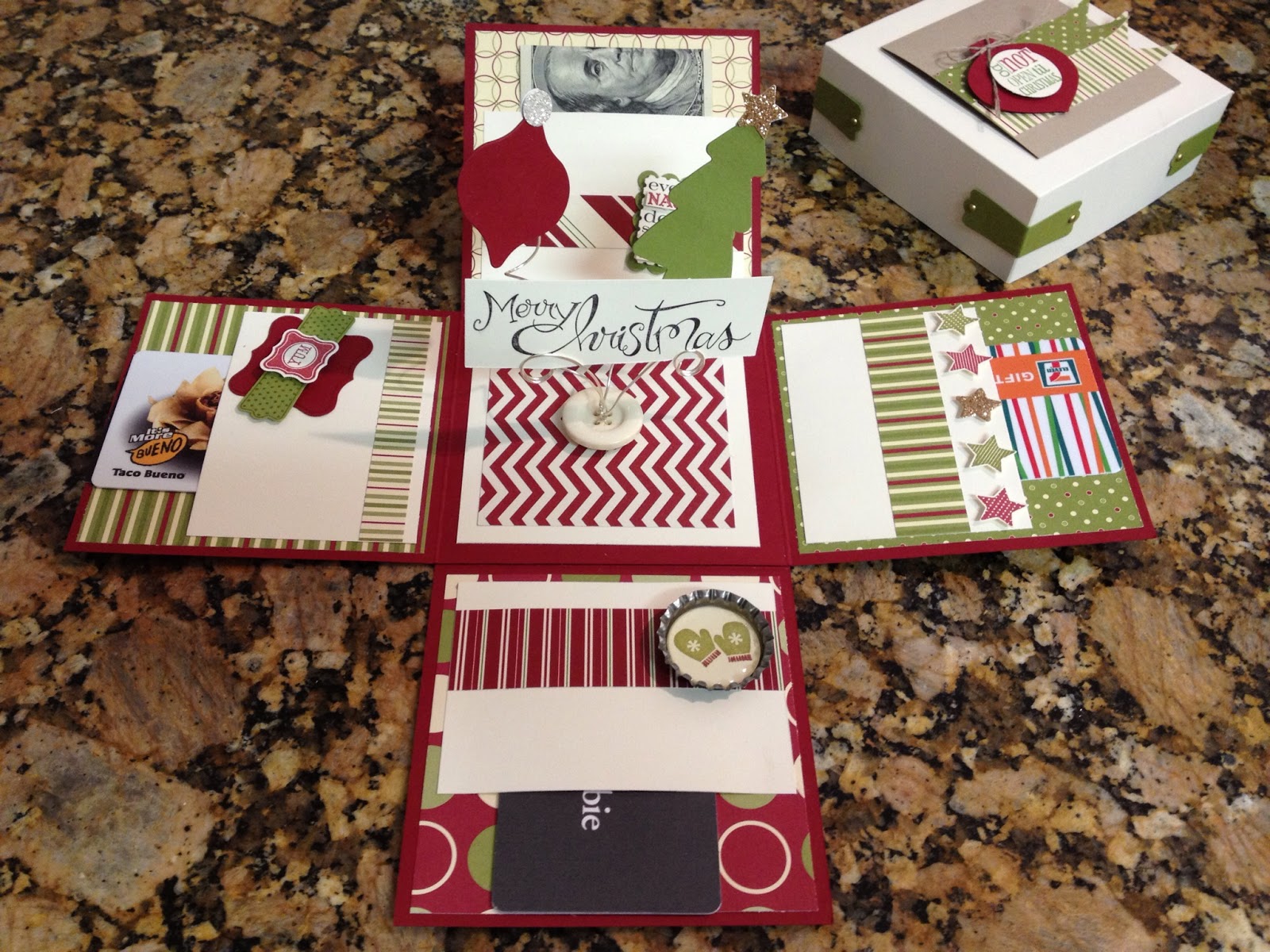 Sami's Stampin' Spot: Explosion Box Christmas Gift