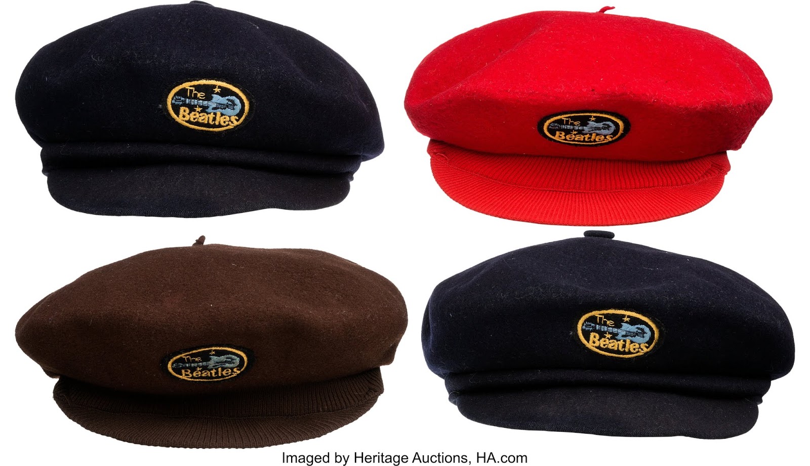 Meet the Beatles for Real: Beatles caps