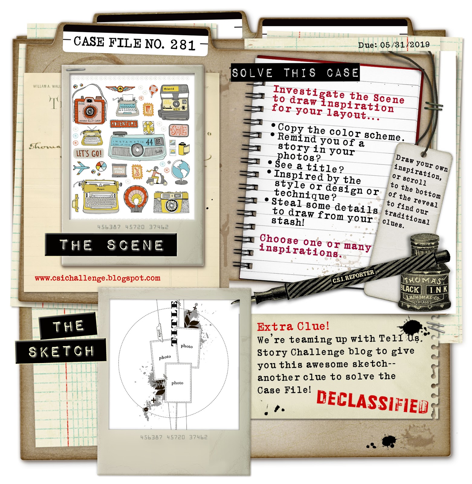 Little Scraps of Magic: You Are 100% Amazing {CSI Case File No. 281 ...