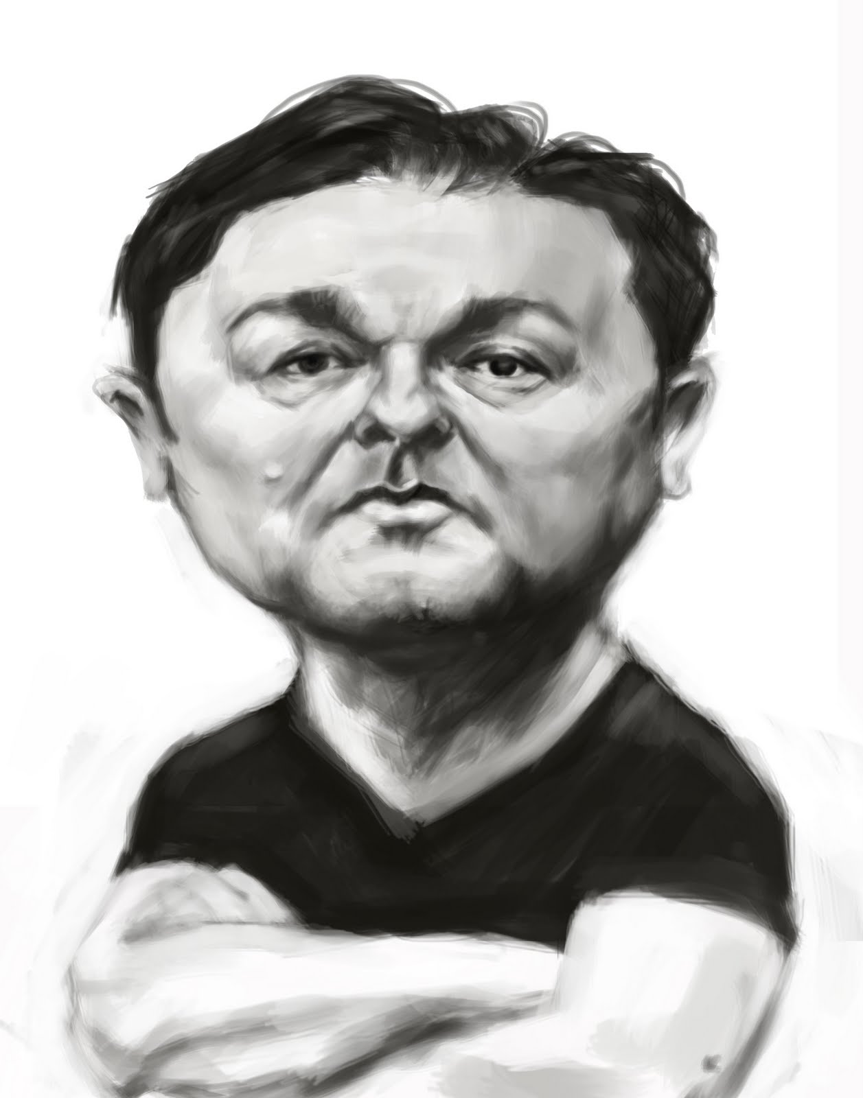Jason Horning Art: ricky gervais