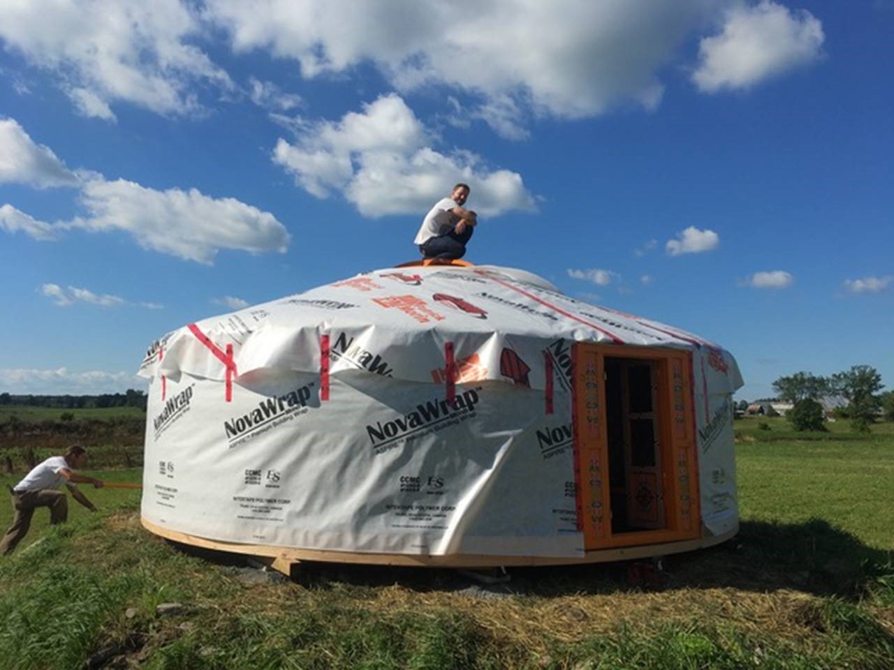 IPG Blog: Mongolian Yurts and the Innovative Use of House Wrap