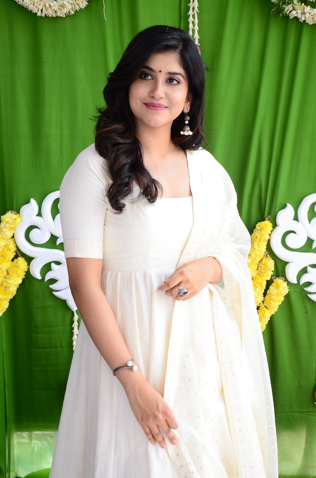 Manisha Raj at Panja Vaishnav Tej’s Debut Movie Launch - South Indian ...