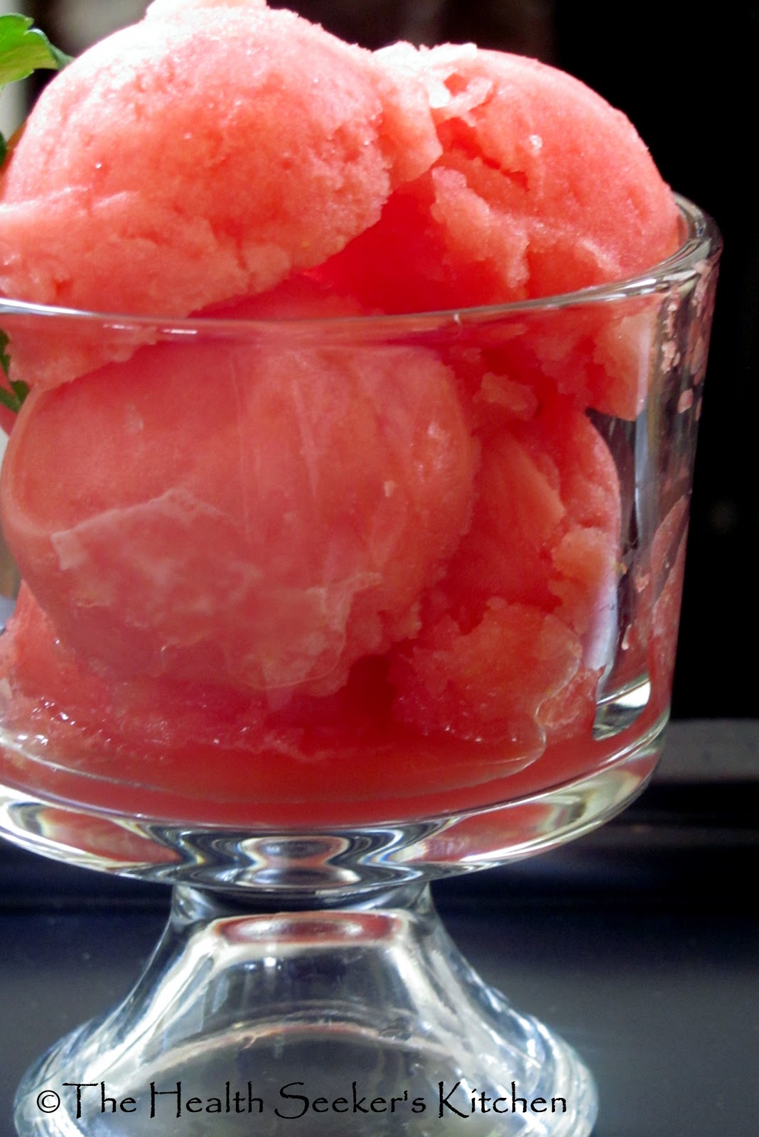 The Health Seekers Kitchen: Raw Watermelon Italian Ice