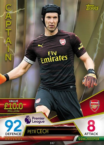 Trading Card Hub.UK: Topps Match Attax Ultimate 2018-2019 Arsenal Set