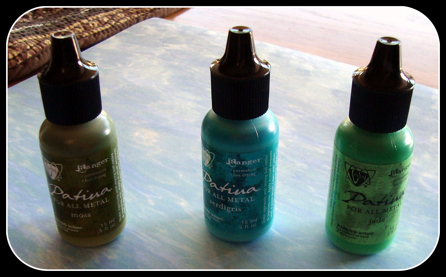 BONNIE'S KREATIVE KORNER: VINTAJ PATINAS AND POLYMER CLAY