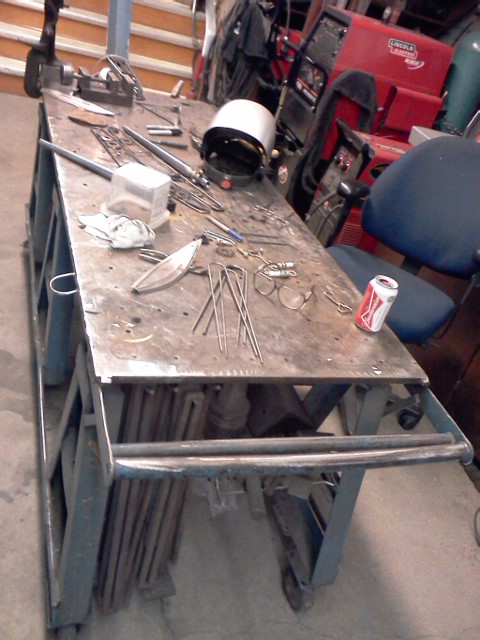 Metal Work by Doug Rutley: A shop tour with Ron Finch