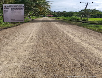 Proyek Awal 2020 Pemeliharaan Ruas Jalan Tetehosi Afia - Hambawa Sudah ...