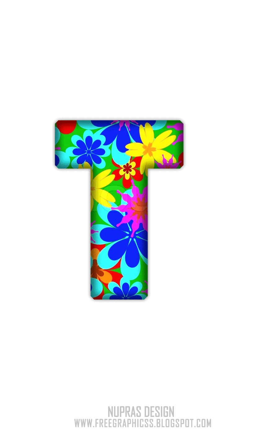 Free Alphabet Graphic Design Letters A to Z