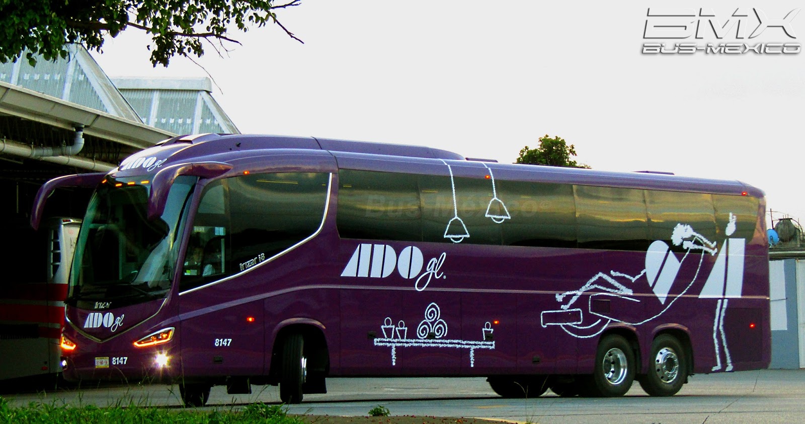 Camionera del Golfo: ADO GL - Bus-México