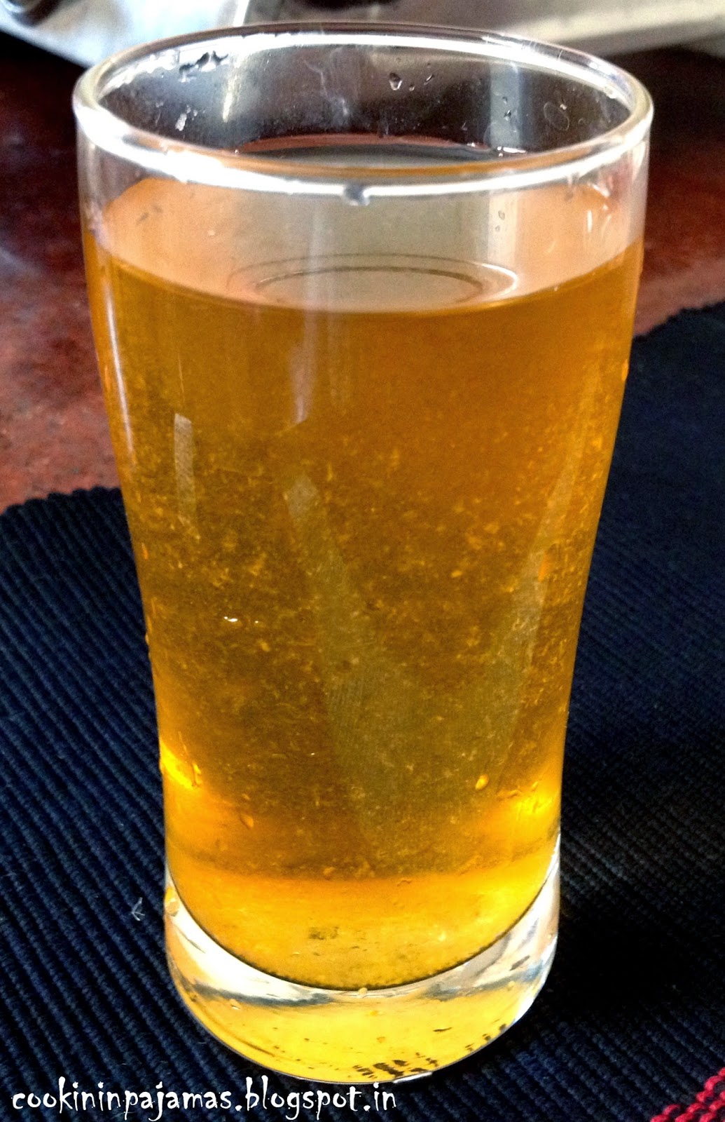 'Cookin in pajamas ': Bel-phal Sarbat