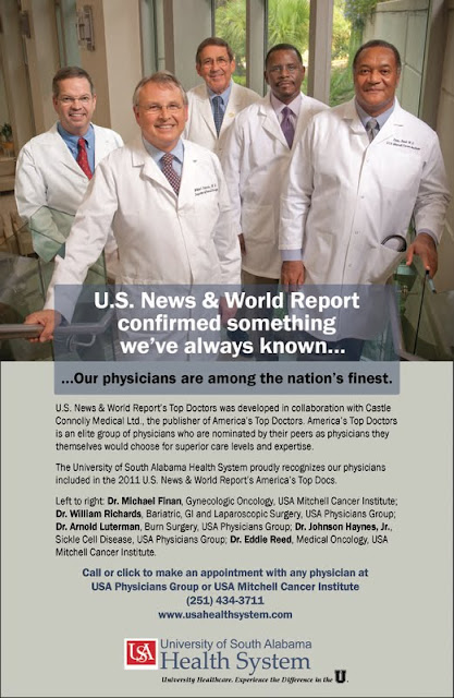 Med School Watercooler: Press-Register Ad To Feature 'Top Docs'