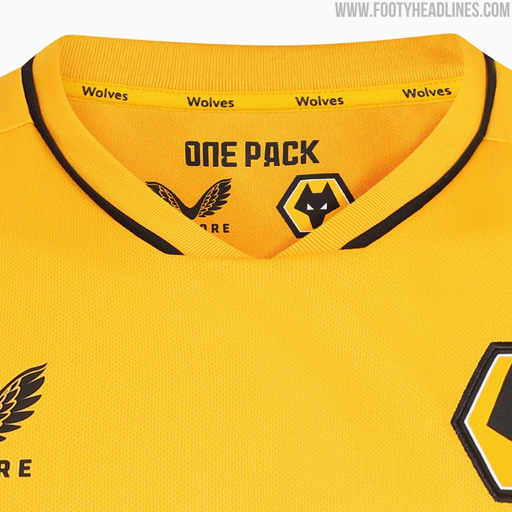 Castore Wolves 21-22 Home & Goalkeeper Kits Released + Away & Training ...