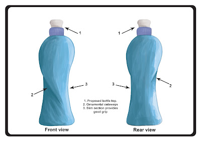 Des 124- 3D Design: Final Drinks Bottle Renders