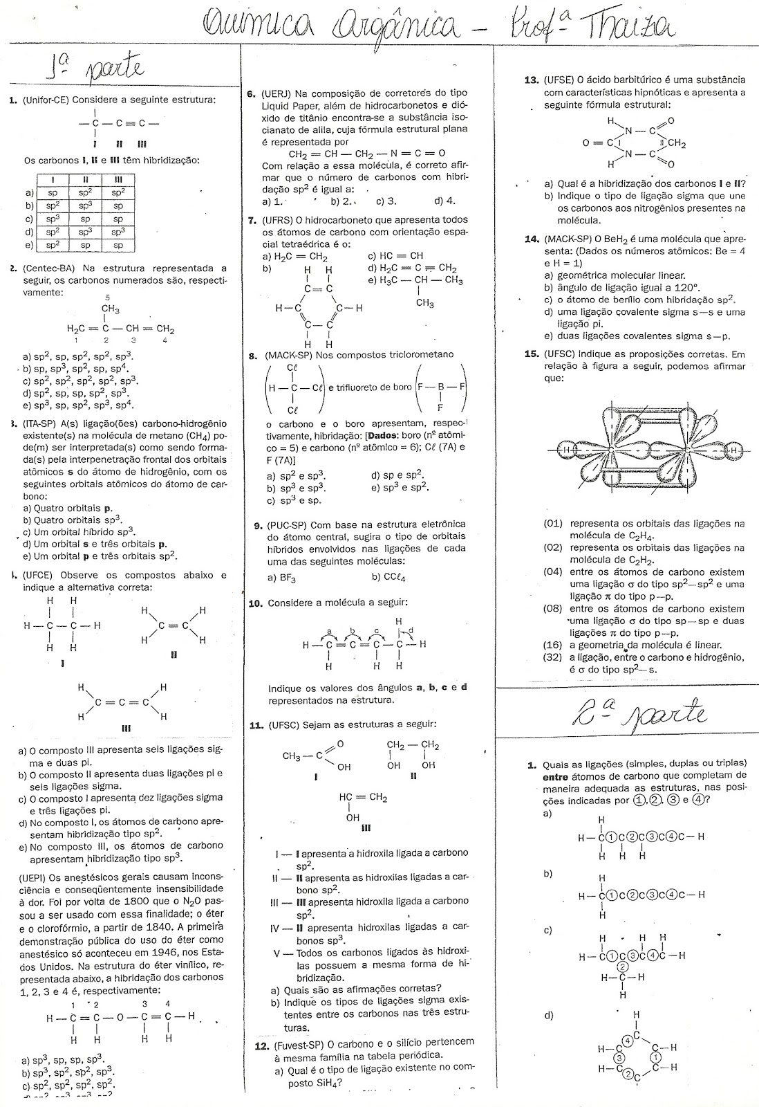 Centec Ba Na Estrutura Representada A Seguir Várias Estruturas