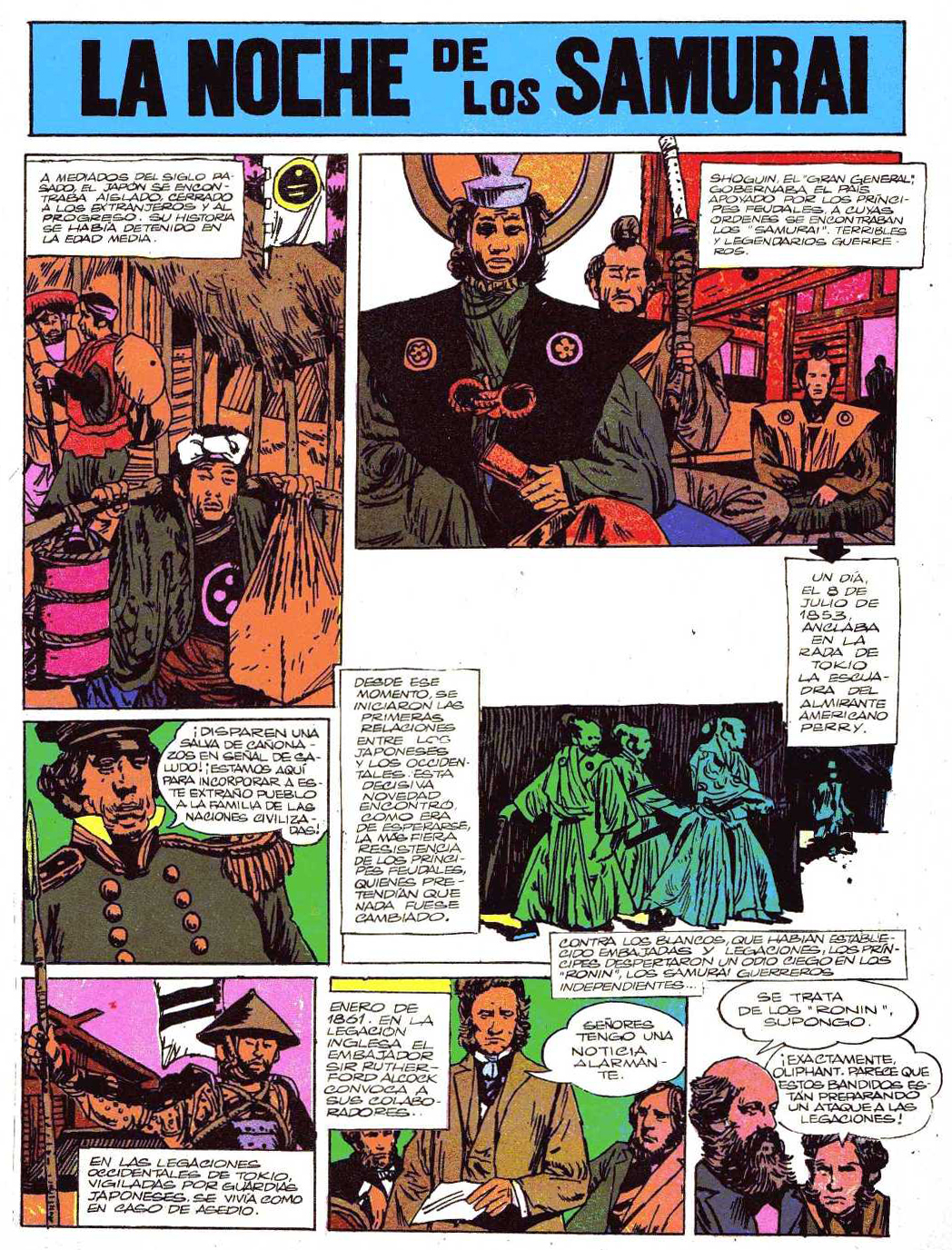 Los cómics de Machete: La noche de los samurai