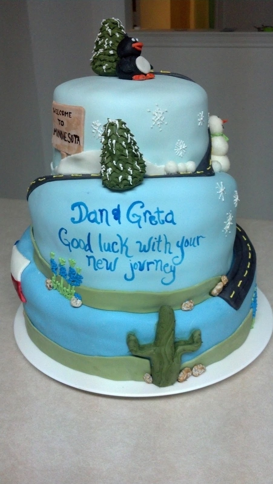 My Cake Hobby: Moving Cake