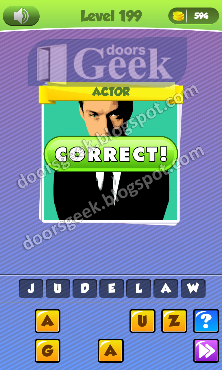 Icomania – Guess the Icon Level 199 ~ Doors Geek