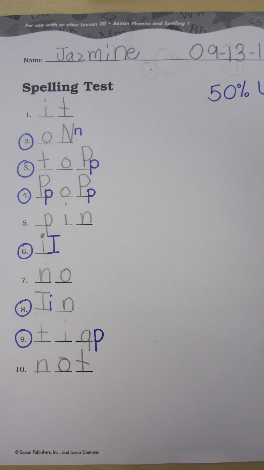 Loving Our Learning Adventure: Saxon Phonics