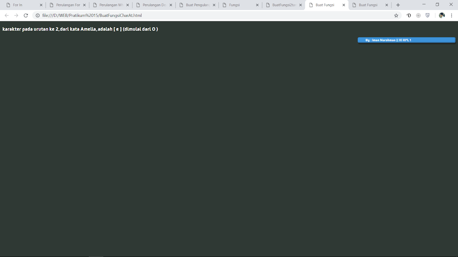 Pengulangan Pada JavaScript - Serba Serbi Programming