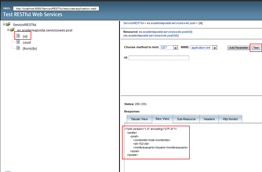 Curso de Java EE: Ejercicios de clase. Clase 13: creando un servicio ...