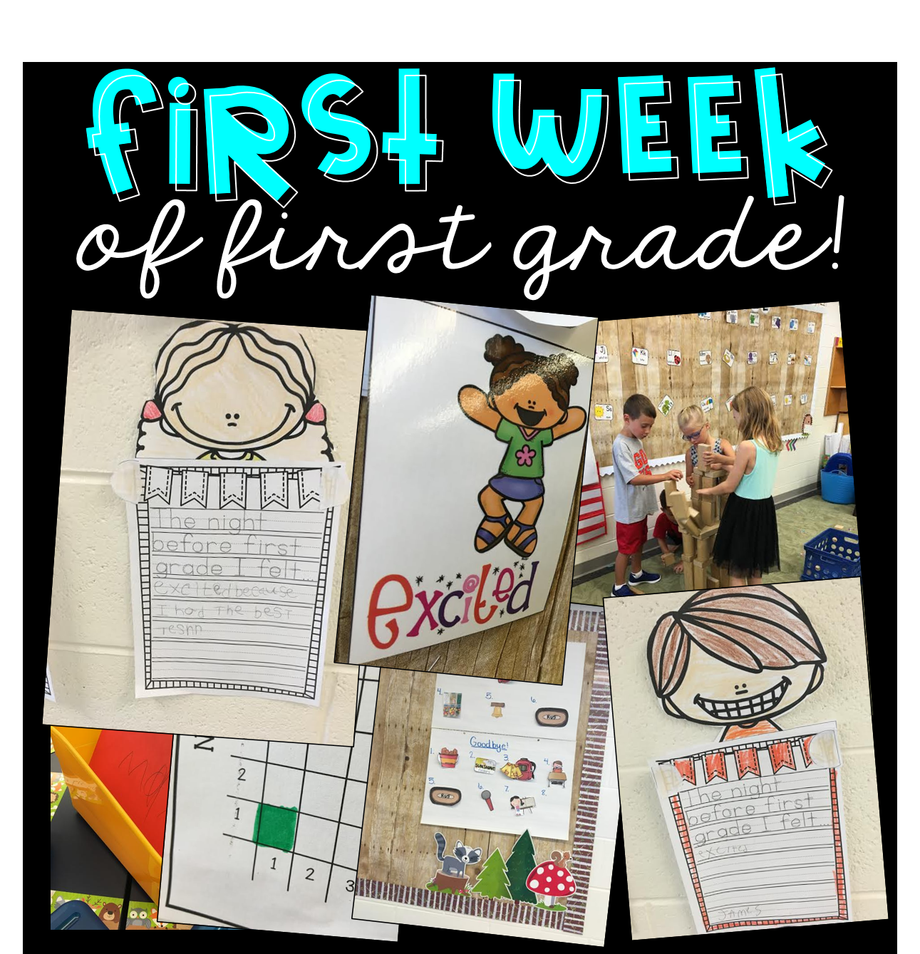 First Week of First Grade! - The Teacher Talk
