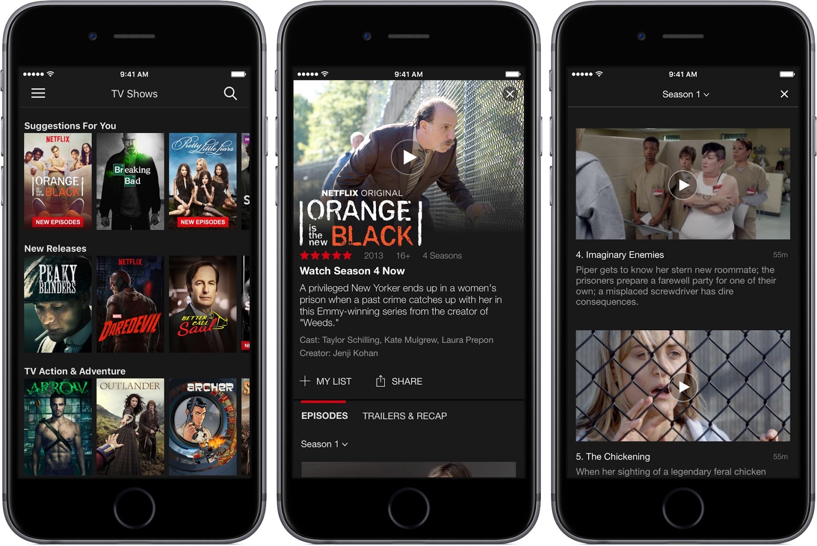 app.reciation: Netflix Smartphone App Review