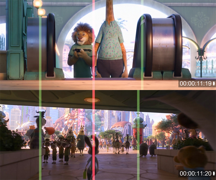 Colorful Animation Expressions: ZOOTOPIA Trailer #4: Smooth Continuity ...