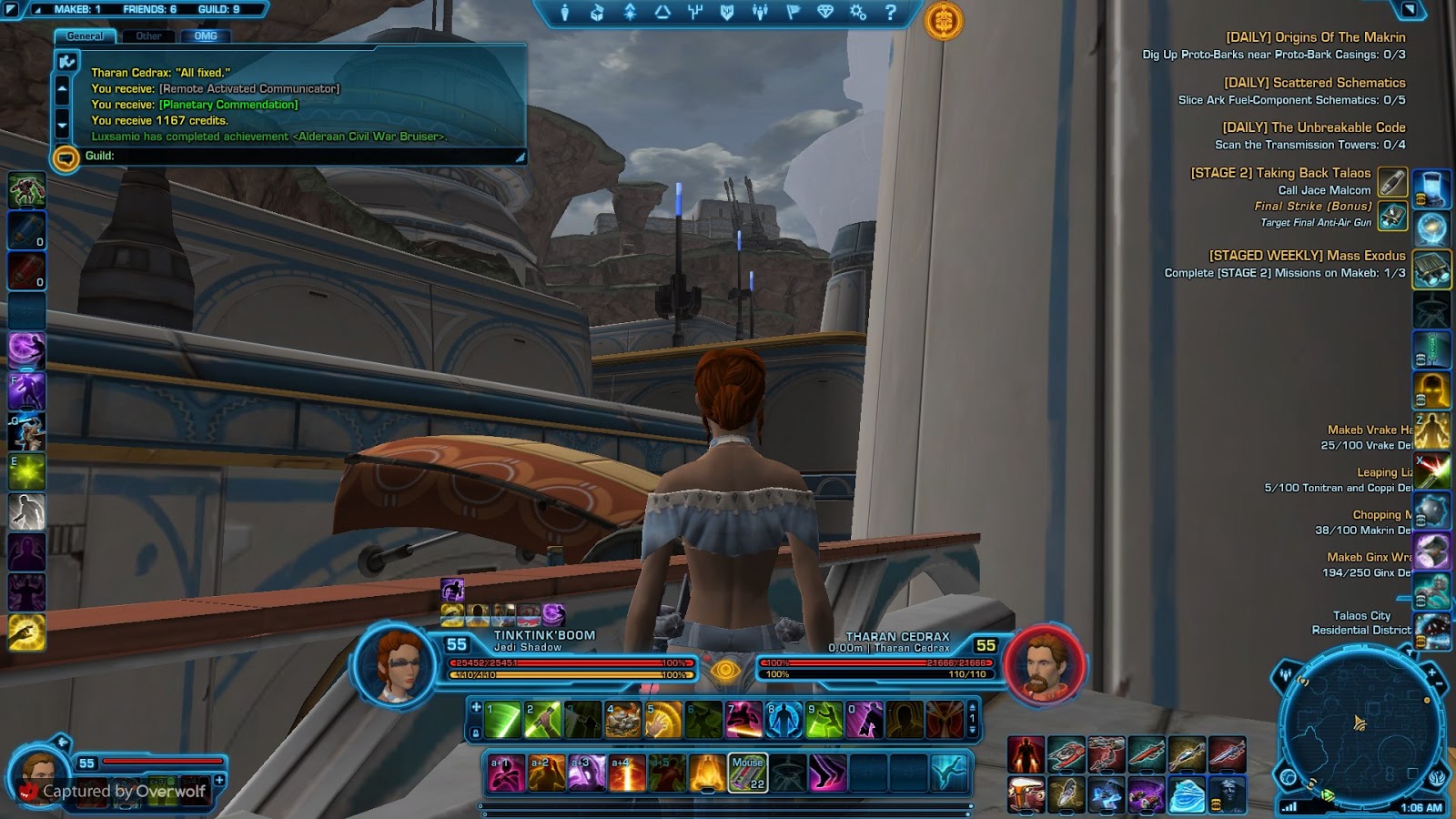 Michael's SWTOR Adventures: Final Strike Bonus Mission on Makeb