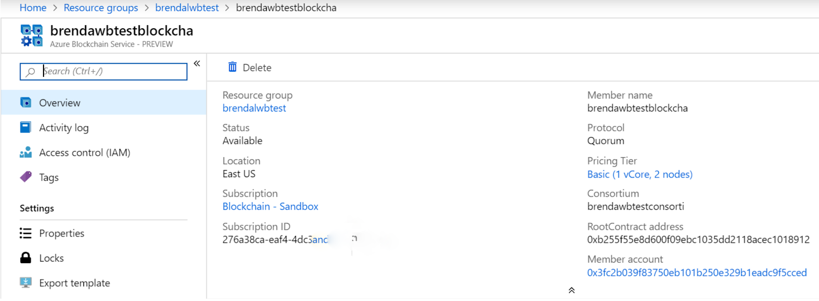 Azure Blockchain Workbench 1.7.0 integration with Azure Blockchain ...