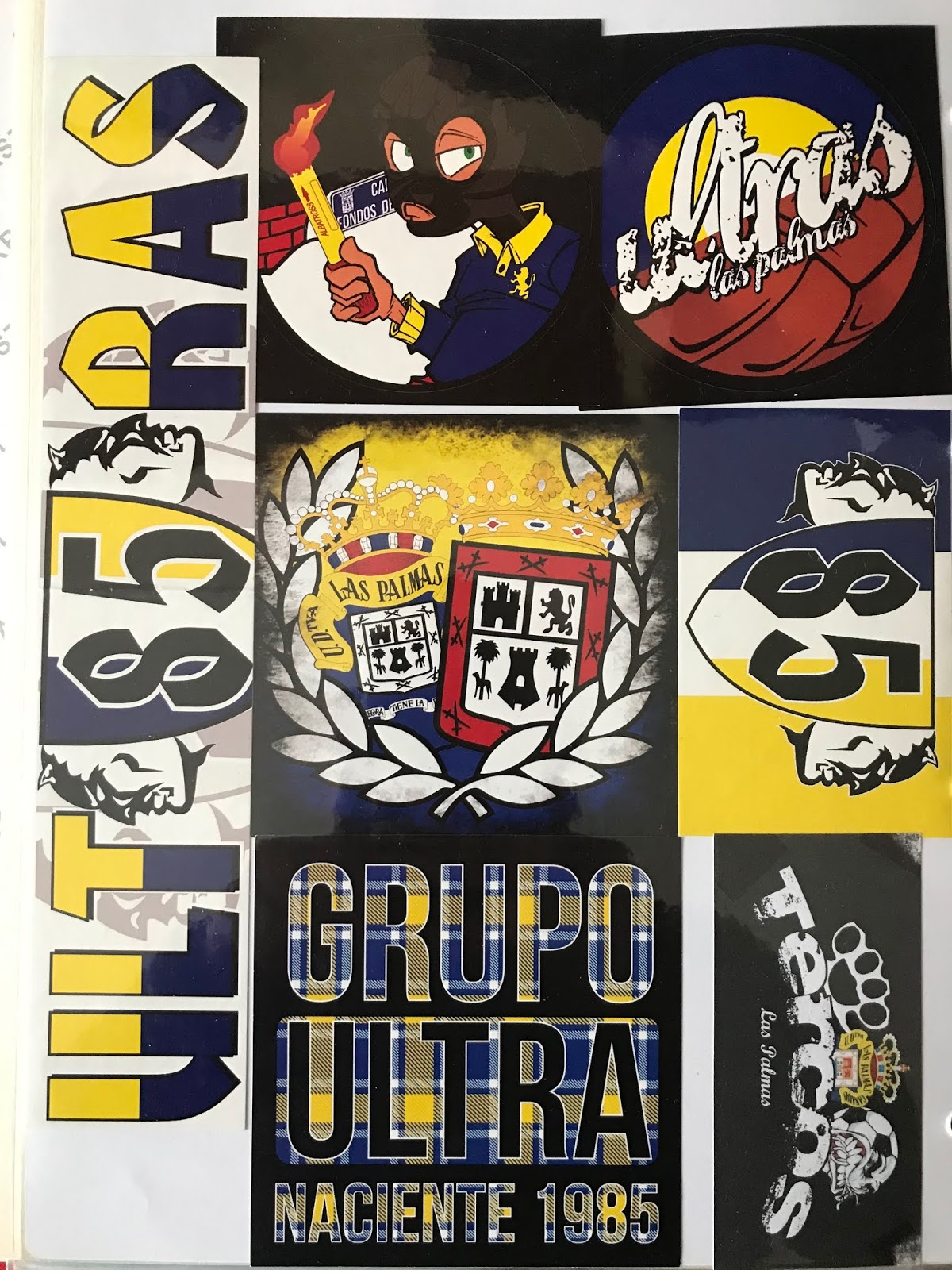 Colección De Adhesivos Ultras Nacionales