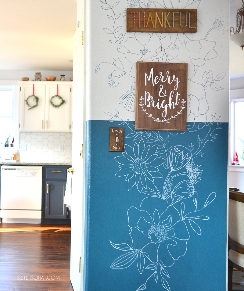 10+ EASY diy murals to do in your house - Sisters, What!