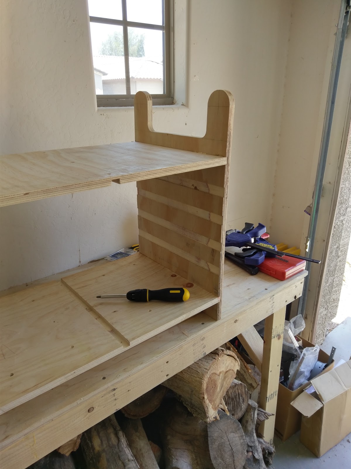 Storage: A Cabinet Under The ShopSmith, Part 2 ~ Learning Woodworking ...