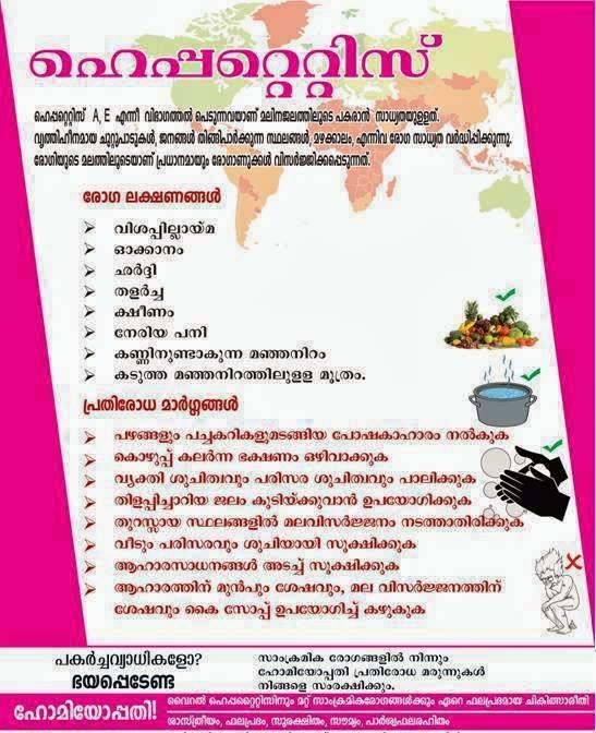 COMMUNICABLE DISEASE POSTERS | Arogyajalakam