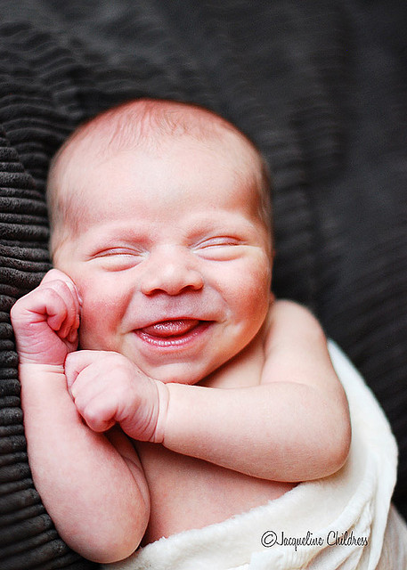Baby laughing ~ Bundle of Joy
