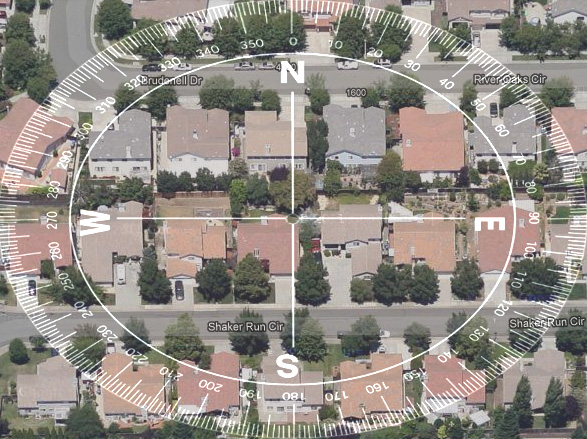 KB5WIA Amateur Radio: RF Heat Maps: How the EME Antennas "See" Local Noise