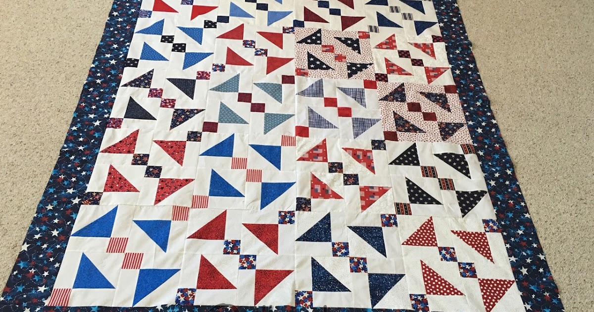 Alycia Quilts - Quiltygirl: Disappearing Shoo Fly Top