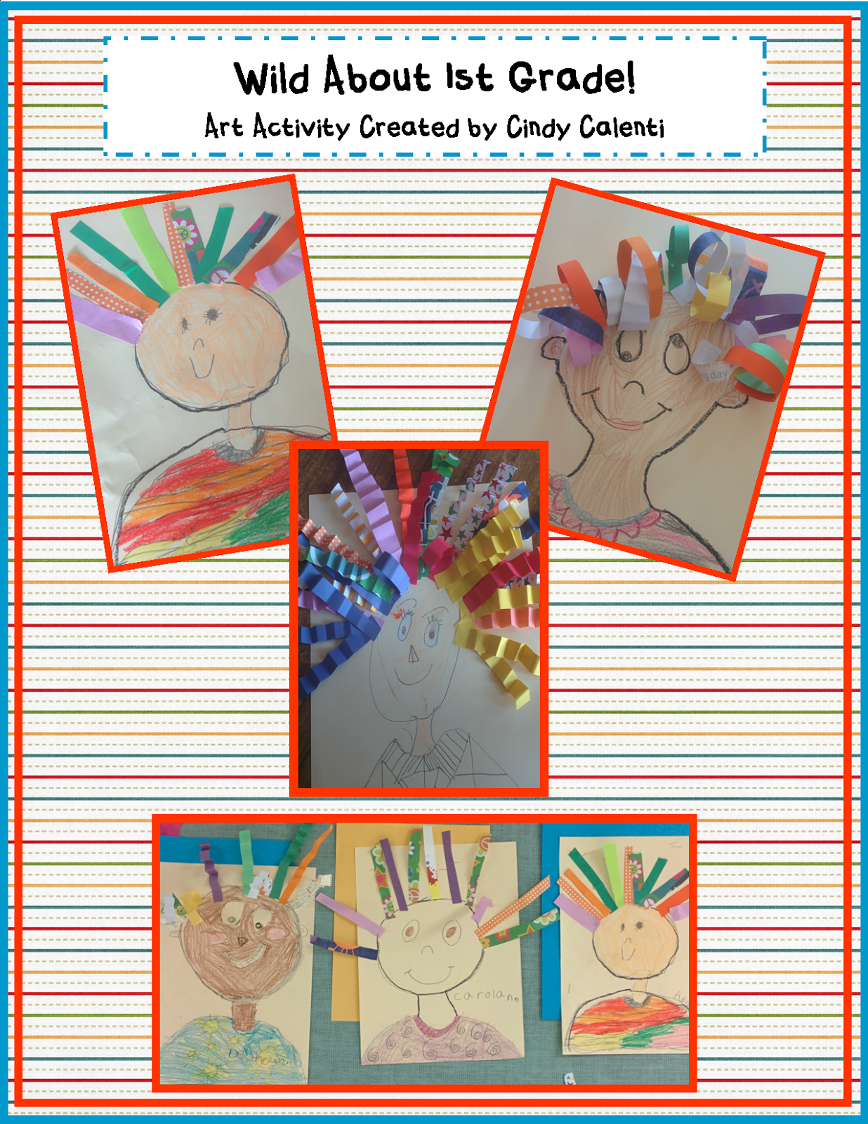 Granny Goes to School: Wild About 1st Grade Art Activity Freebie