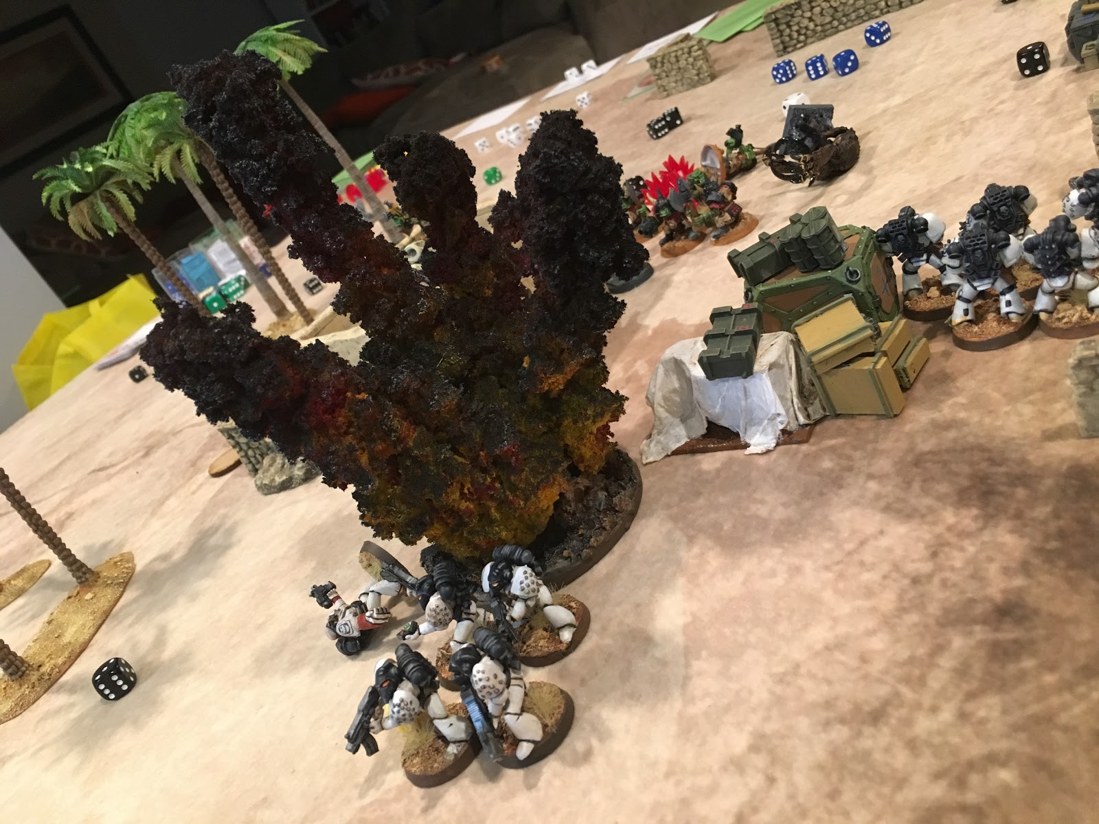 1000 Foot General: Making Explosion Markers