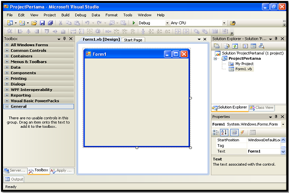 PERKENALAN DAN PERKEMBANGAN VISUAL BASIC 2008: PERKENALAN DAN ...