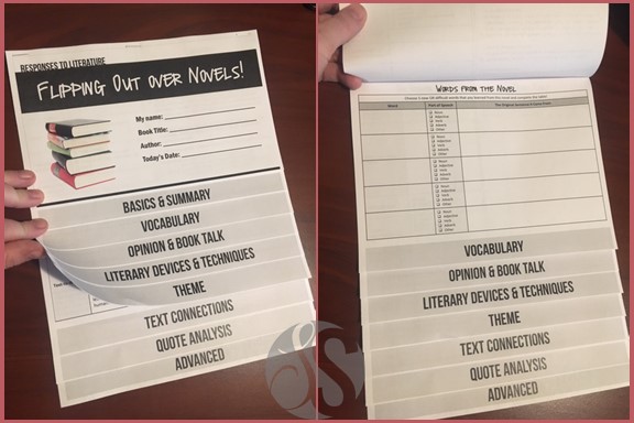 10 Tips for Using Flip Books in Secondary ELA | SECONDARY SARA