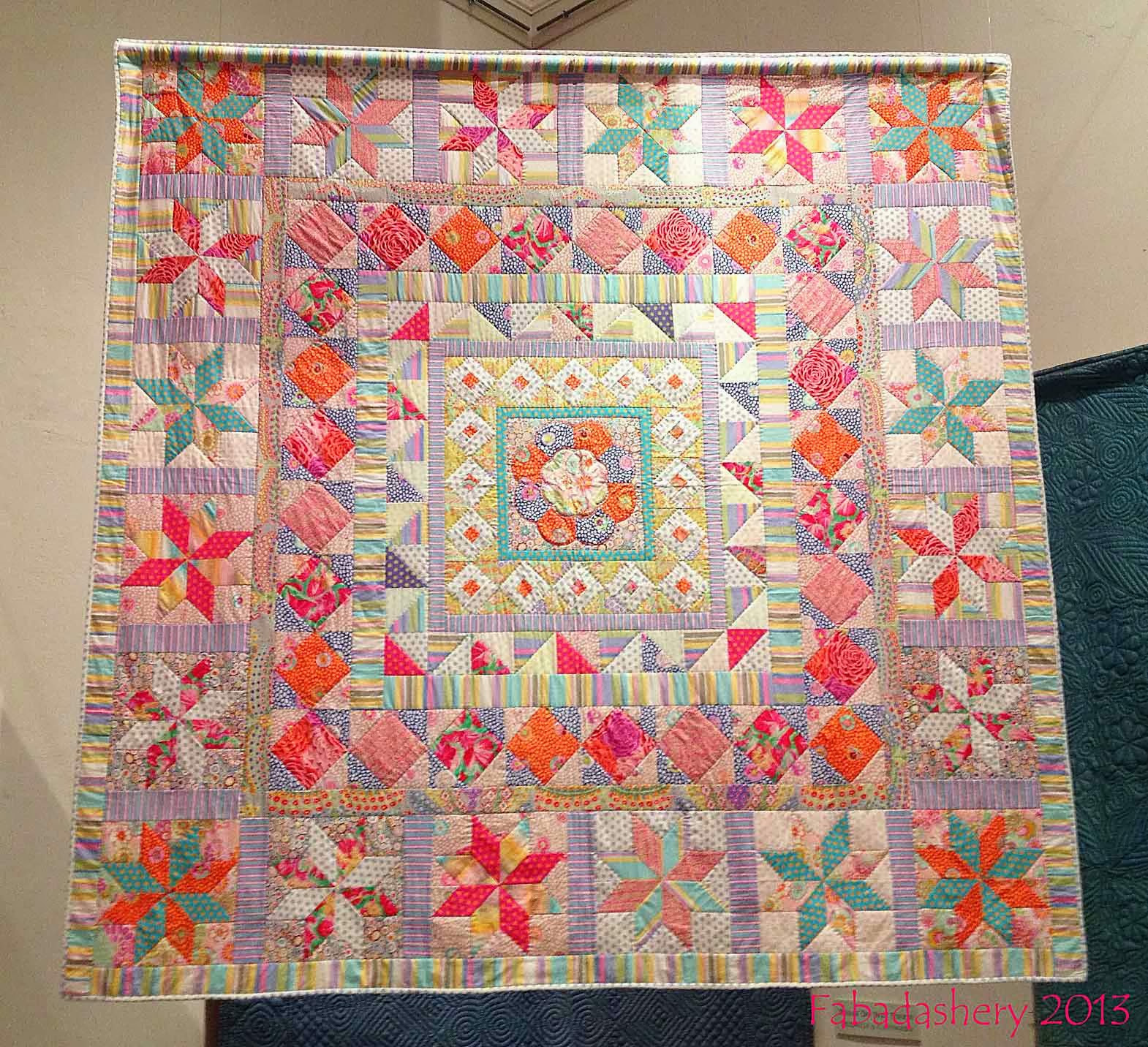 Fabadashery: Kaffe Fassett Comes to Wales - Quilt Exhibition, Lampeter ...