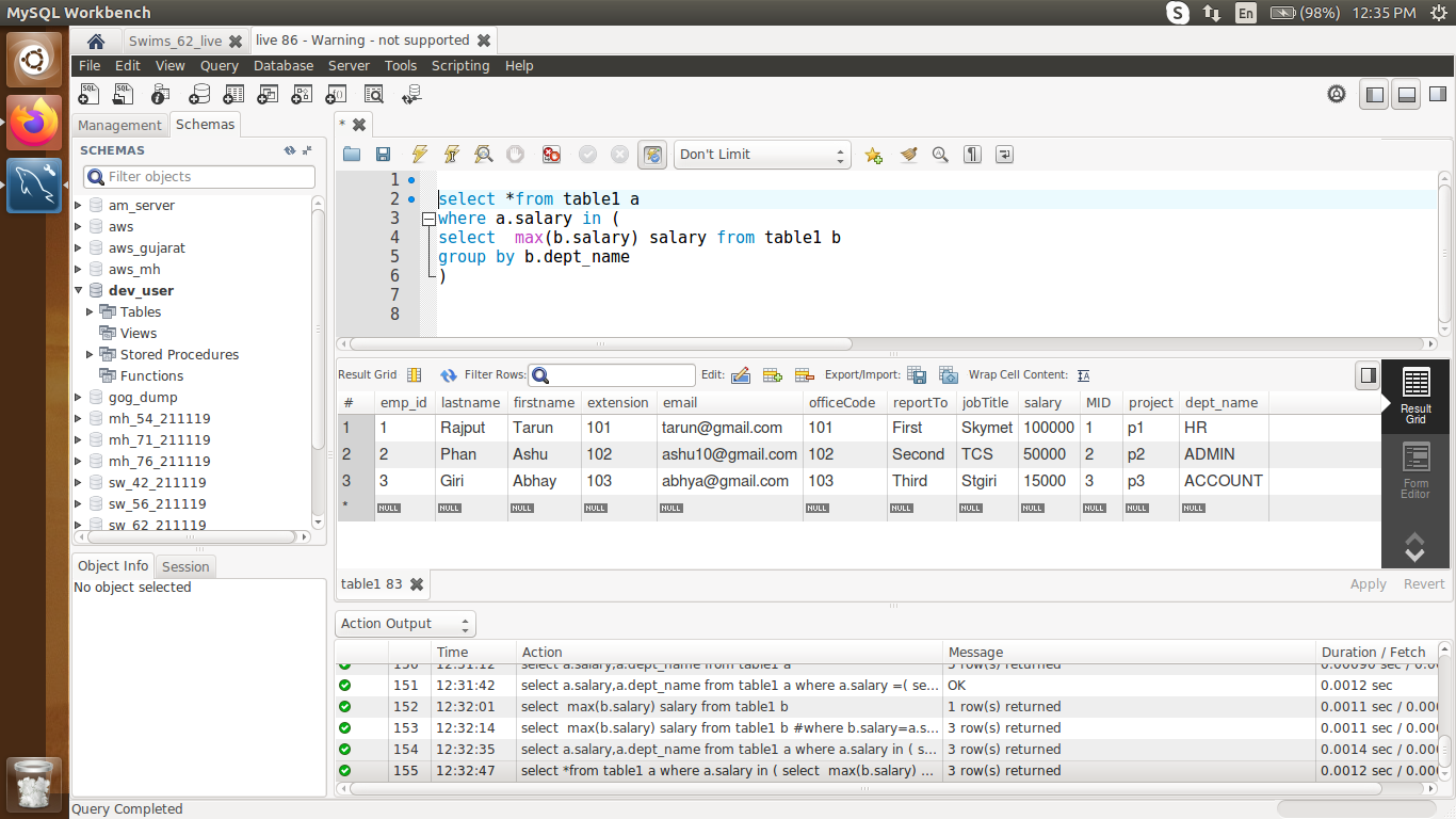 How to Find the Third highest salary in mysql - SQL Challenge