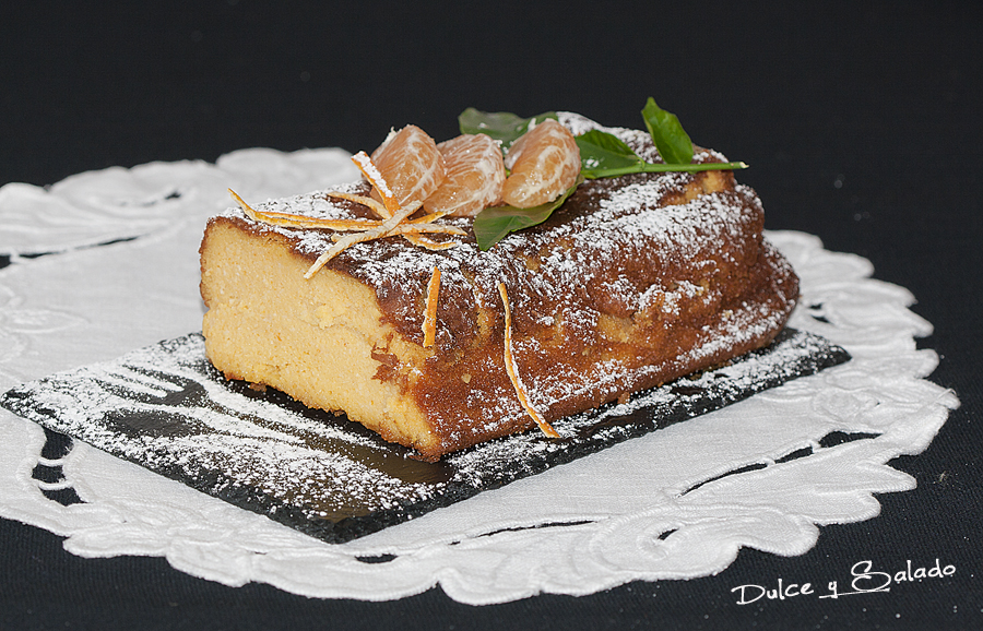 Dulce y Salado: Pastel Libanés de Mandarina