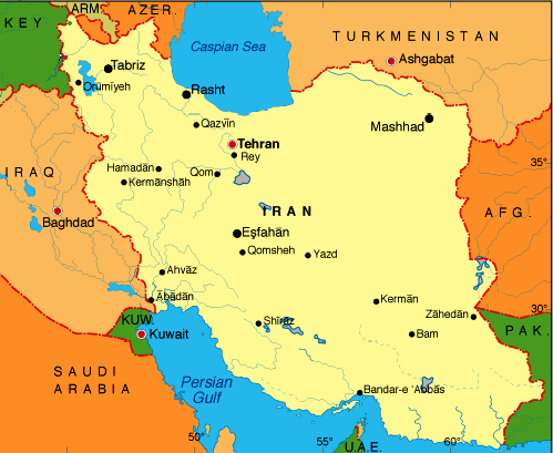 Irán turismo, viajar a Irán